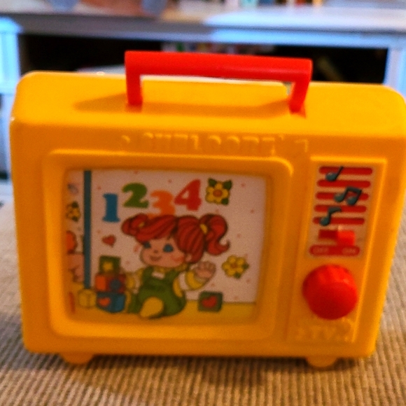 Unique Vintage | Accents | Musical Tv Toy | Poshmark